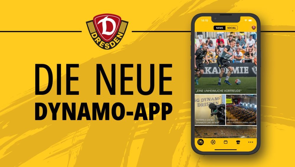 Neue Dynamo-App zum Saisonstart