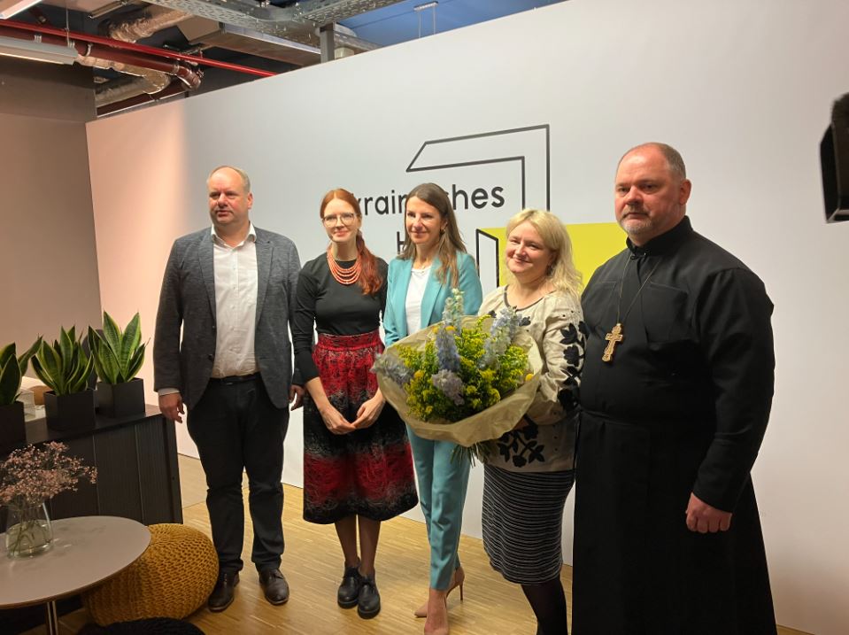 Ukrainisches Begegnungszentrum in der QF-Passage eröffnet