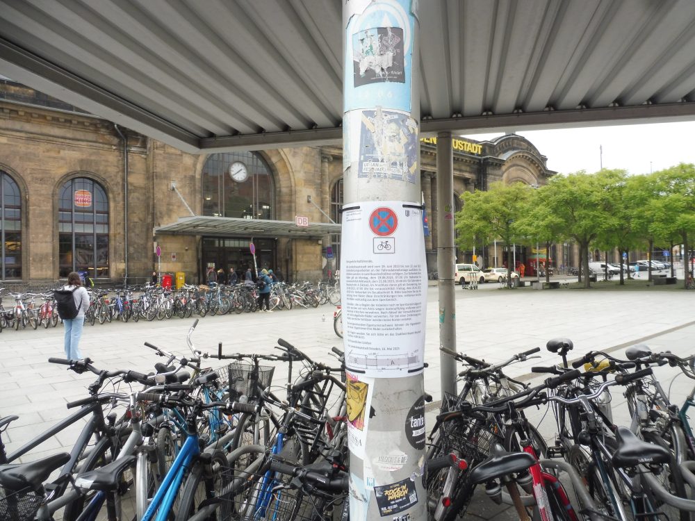 Schlesischer Platz: 107 Räder eingesammelt