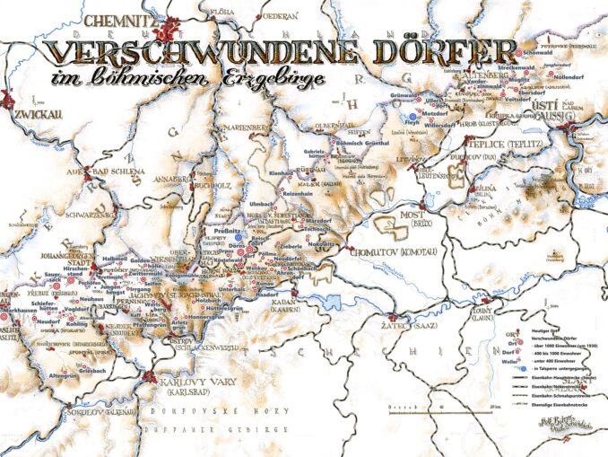 Atlas der verschwundenen Dörfer im Böhmischen Erzgebirge Archive - DAWO ...